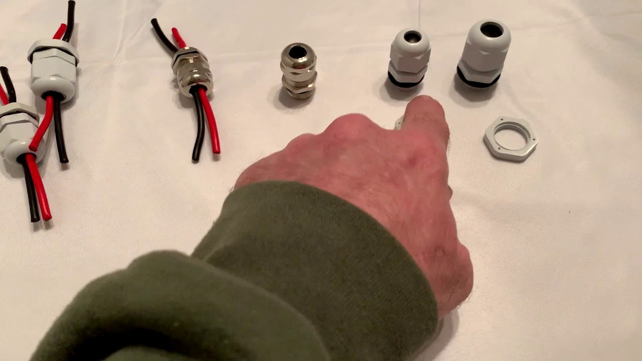 Bulkhead Liquid Resistant Wire Fittings