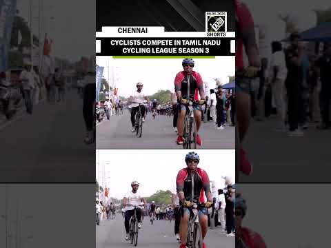 Cyclists participate in races on 2nd day of Tamil Nadu Cycling League's 3rd season in Chennai