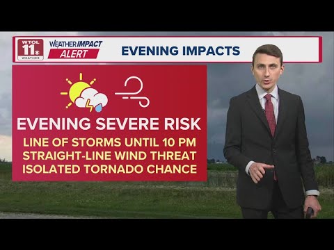 Weather Impact ALERT DAY: Strong winds, thunderstorms Wednesday evening | WTOL 11 Weather
