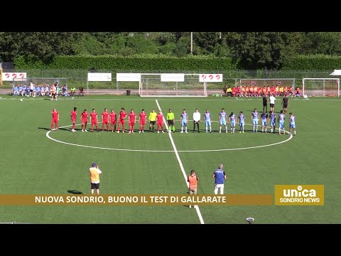 Nuova Sondrio, buono il test di Gallarate