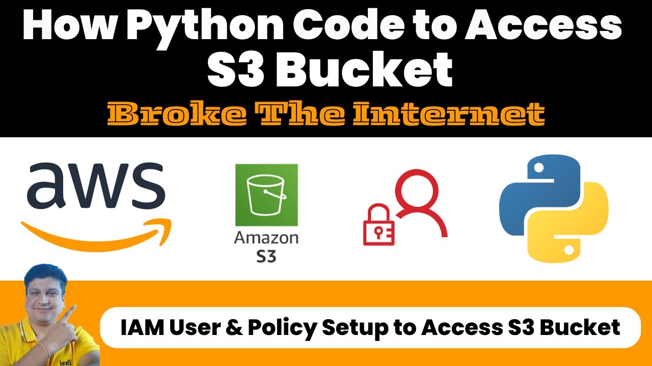 Python Code to Access AWS S3 Bucket | Python AWS S3 Bucket Tutorial Guide