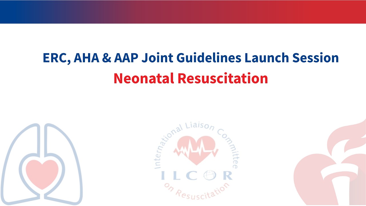 ERC Guidelines 2025 Launch: Neonatal Resuscitation#cpr #resuscitation