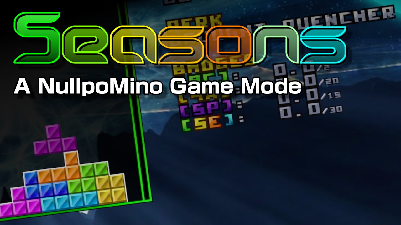 [NullpoMino Custom] Seasons - Trailer