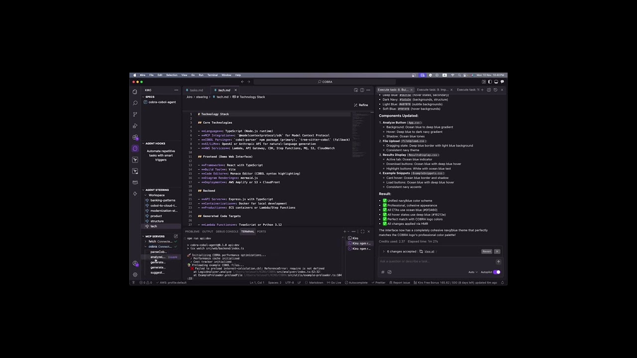 From COBOL to Cloud: How Kiro's Spec-Driven Development Transformed Legacy Modernization