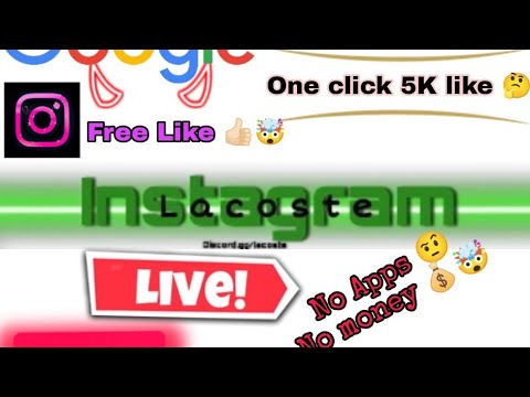 Instagram Free Like 👍🏻😱 no Apps no money 💰🤯 #viralvideo #nakrutka #viralshorts #instagram #like