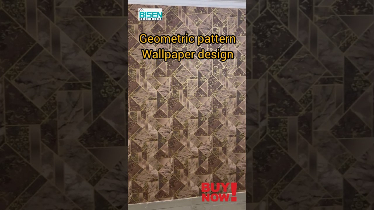 🌀 Transform Your Space with Stunning Geometric Pattern Wallpaper! 🎨✨