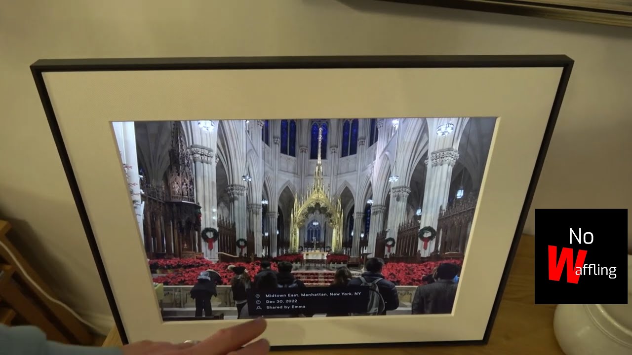 How to Find Out DATE LOCATION and WHO Shared a Photo on AURA Walden Photo Frame - Beginners guide