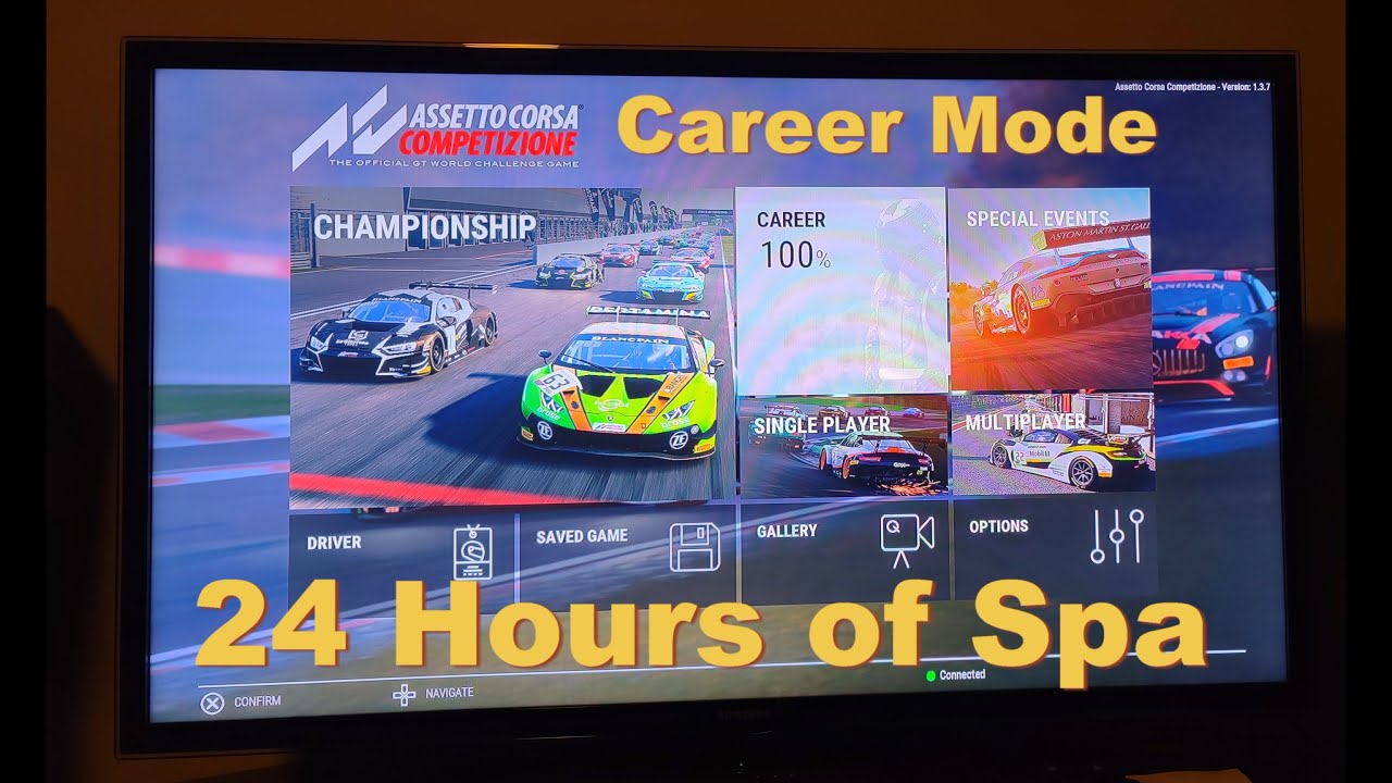 ACC Career Mode Description & Shortcomings - 24 Hours of Spa compressed into 8 hours.