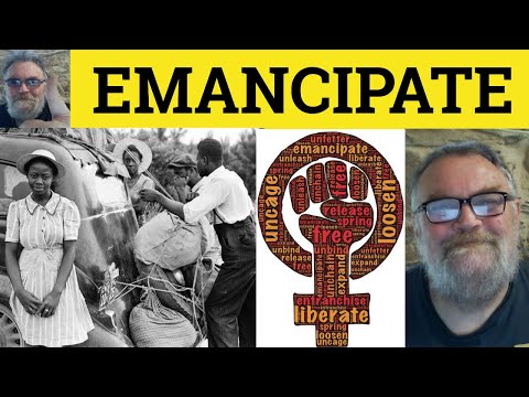 🔵 Emancipate Meaning - Emancipation Examples - Emancipate Defined - Emancipation - Formal English