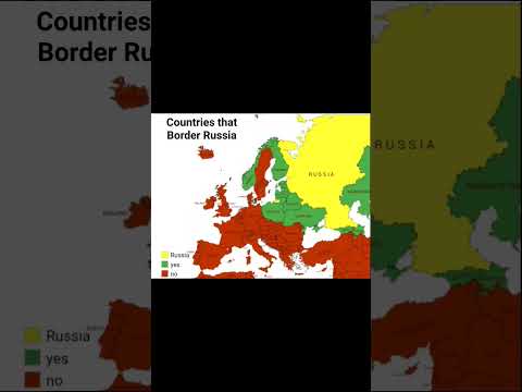 countries that border Russia