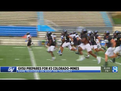 GVSU practice Aug. 31, 2022