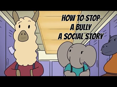 Social and Emotional Learning - How to Stop A Bully - Social Story #sel #socialemotionallearning