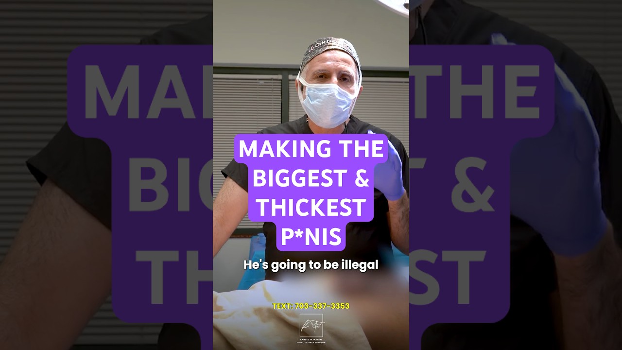 The Biggest, Thickest Himplant Ever? Dr. Taj Explains!💡