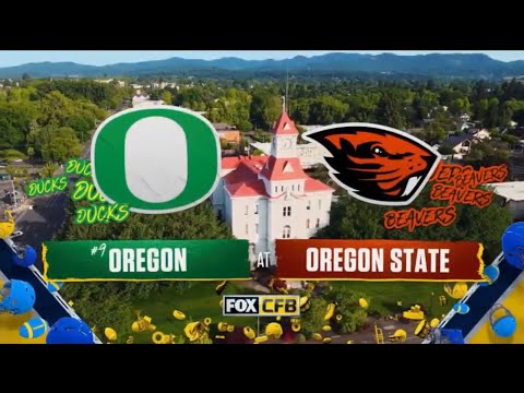 #9 Oregon vs Oregon State Week 3 2024. Full Game.