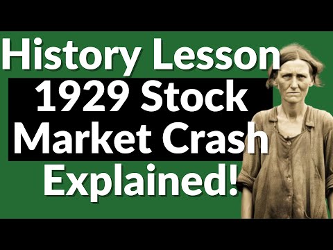 Causes of 1929 Stock Market Crash | The Great Depression