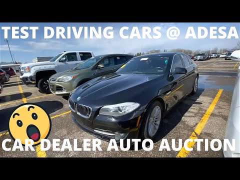 CAR AUCTION WALK AROUND + TEST DRIVE @ ADESA AUTO AUCTION AFTER CARVANA BUYOUT 4-11-22