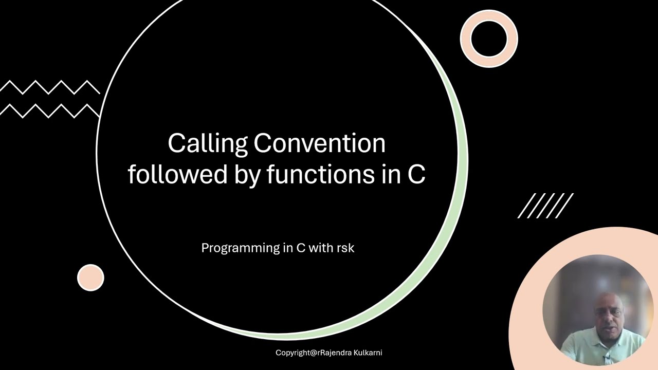 Calling convention in C | __Cdecl calling convention, X86 calling convention,