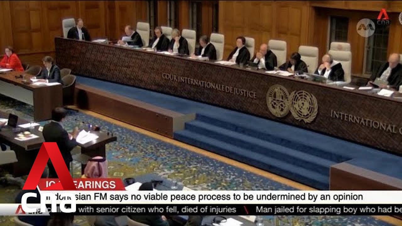 ICJ hearings: International community has big hopes for advisory opinion, says Indonesian FM