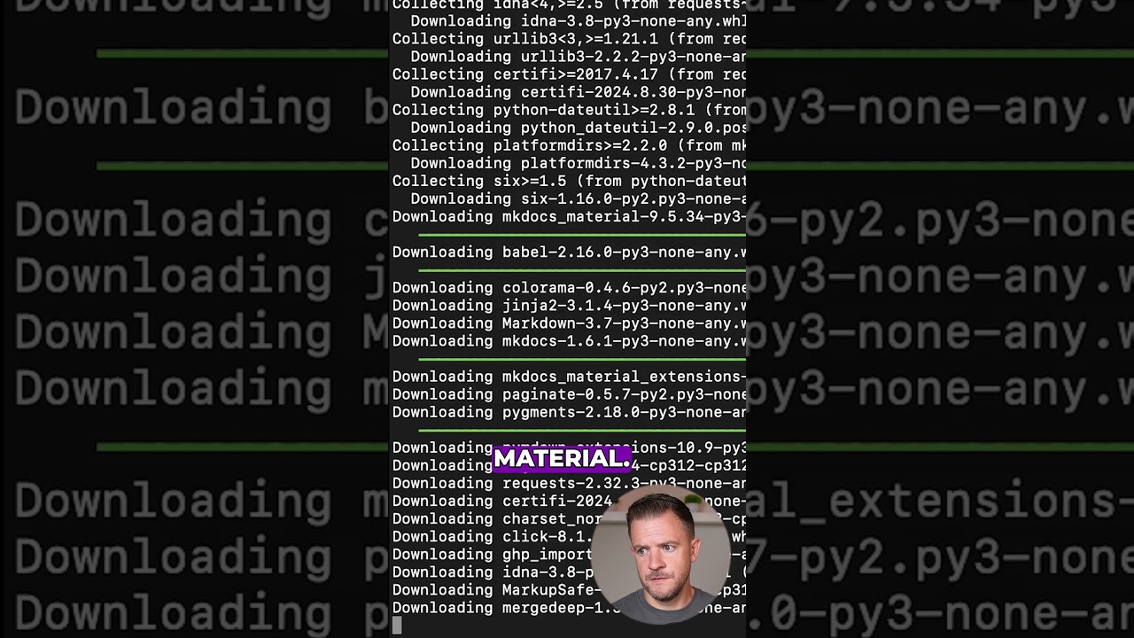 How To Install And Run Material For MkDocs #documentation #technicaldocumentation
