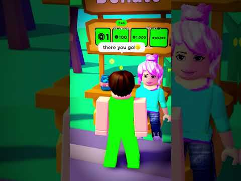 The Pls Donate Experience!๐ณ๐คฃ#shorts