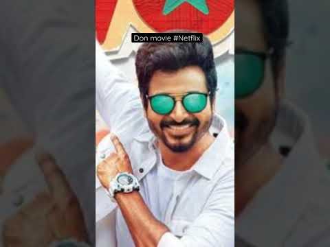 Don tamil movie is streaming on Netflix |available in Telugu, Kannada, tamil, Malayalam #donmovie