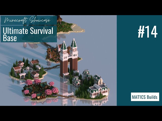 Ultimate Survival Base #3 (DOWNLOAD FOR JAVA & BEDROCK) Minecraft Map
