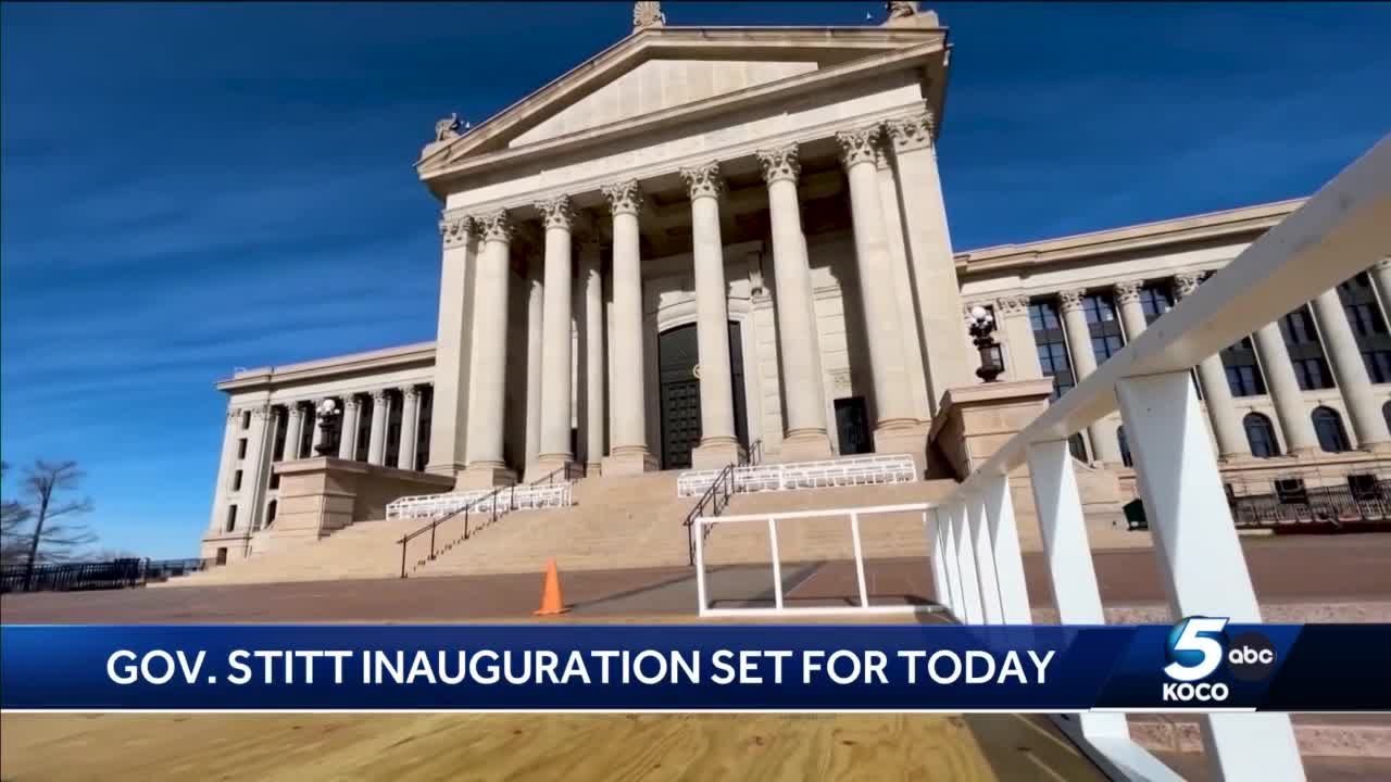 Kevin Stitt set to be sworn in for second term as Oklahoma governor