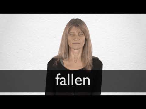 FALLEN definition in American English | Collins English Dictionary