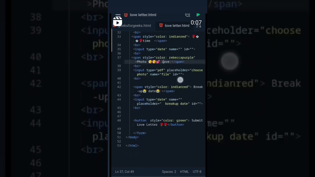 BCA Coding Master Html.css