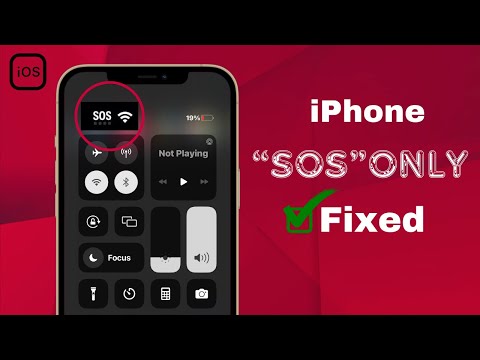 iPhone Stuck in SOS Mode | iPhone Says SOS only (Fixed)