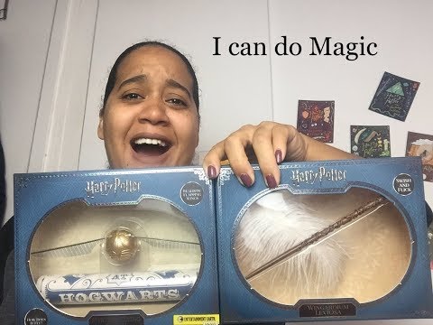 Flying Snitch & Doing the spell Wingardium Leviosa