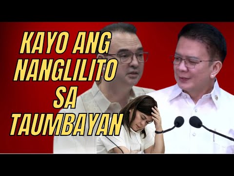 NILILITO DAW NG MGA LEGAL EXPERTS ANG TAUMBAYAN AYON KAY SEN ALLAN PETER CAYETANO #REWIND