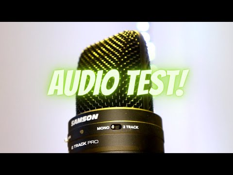 Samson G Track Pro Audio Test