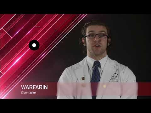 Warfarin or Coumadin Medication Information (dosing, side effects, patient counseling)