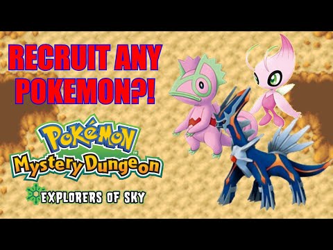 RECRUIT ANY POKEMON GLITCH/EXPLOIT (Pokemon Mystery Dungeon Explorers of Time/Darkness/Sky)
