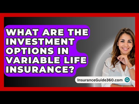 What Are The Investment Options In Variable Life Insurance? - InsuranceGuide360.com