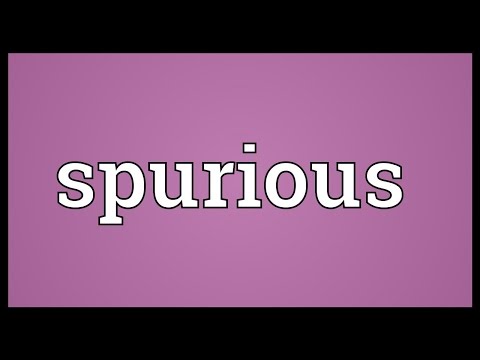 Spurious Meaning