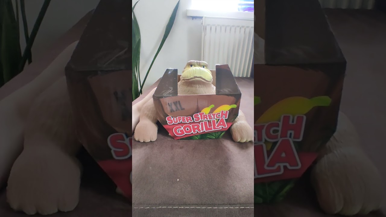 Unboxing super stretch Gorilla🍌🍌