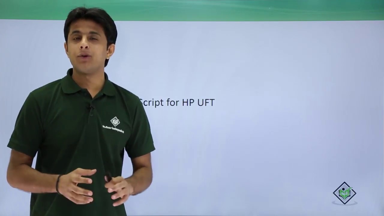 HP UFT/QTP - VB Script Introduction