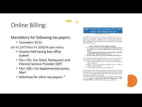 VAT In Nepal - नेपाल मा मूल्य अभिवृद्धि कर
