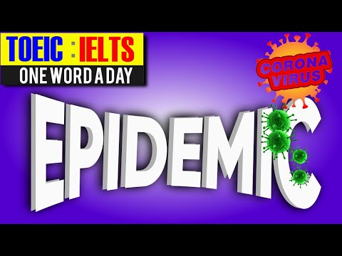 Epidemic meaning |Learn English Vocabulary | extremely prevalent,widespread | IELTS Vocabulary Words