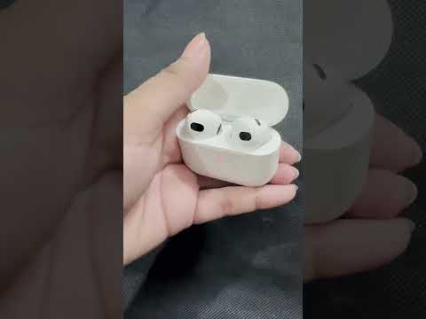 AirPods (3rd generation) with Lightning Charging Case Unboxing!