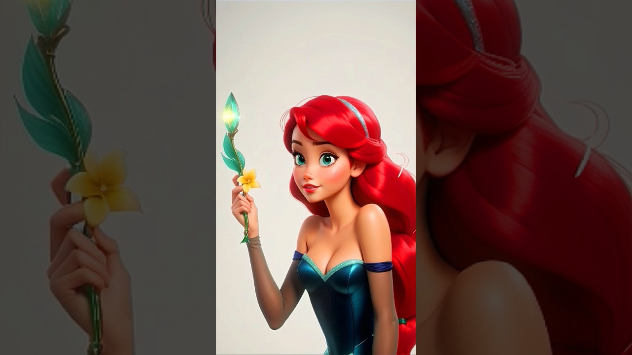 Glowup Disney #digitalart #glowup #rapunzel #disney #digitalart #artist #artwork #transformation