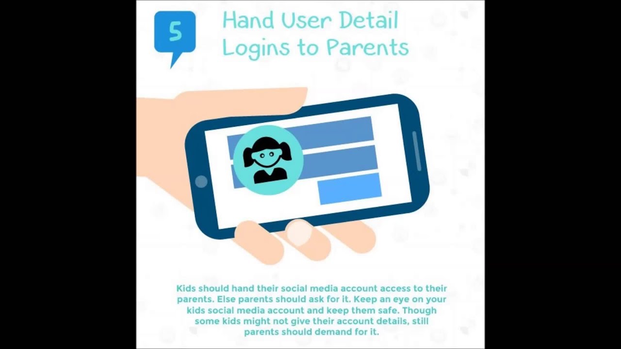 8 Social Media Rules Kids Should Follow (Infographic)