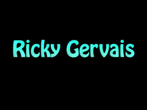 Learn How To Pronounce Ricky Gervais
