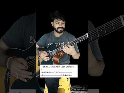 Hawayein - guitar tabs for beginners #shorts #guitar #hawayein #easyguitarsongs