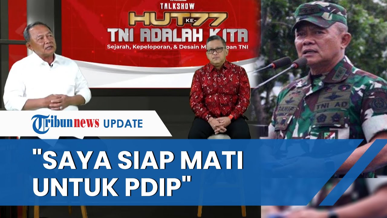 Eks Kepala BNPB, Letjen TNI (Purn) Ganip Warsito Resmi Gabung PDIP ... Eks Kepala BNPB, Letjen TNI (Purn) Ganip Warsito Resmi Gabung PDIP ...