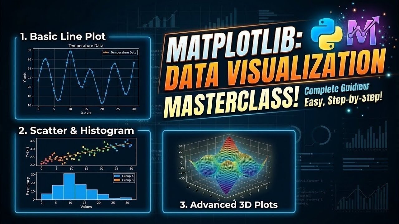 Introduction to Data Visualization with Matplotlib || Ai Engineering Part 3 || DEV DEGE Technologies