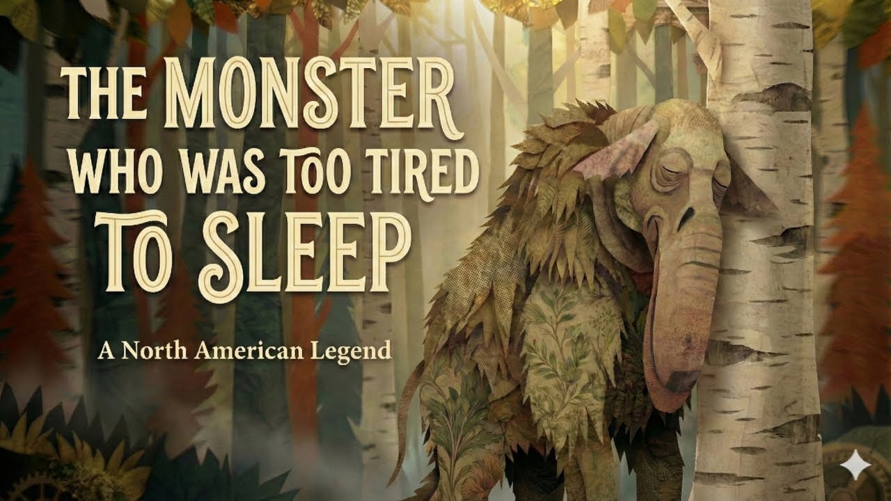 The Monster Who Was Too Tired to Sleep 🌲 The Legend of the Hugag