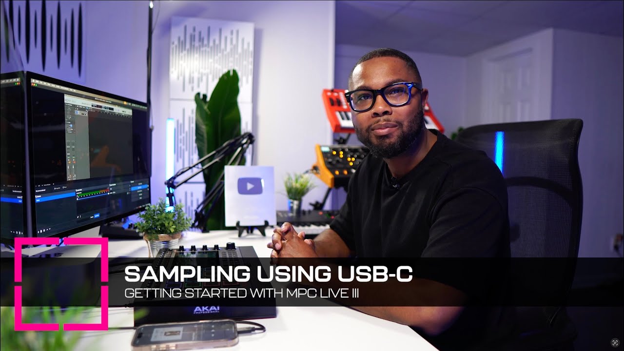 Getting Started with MPC Live III | Sampling with USB-C